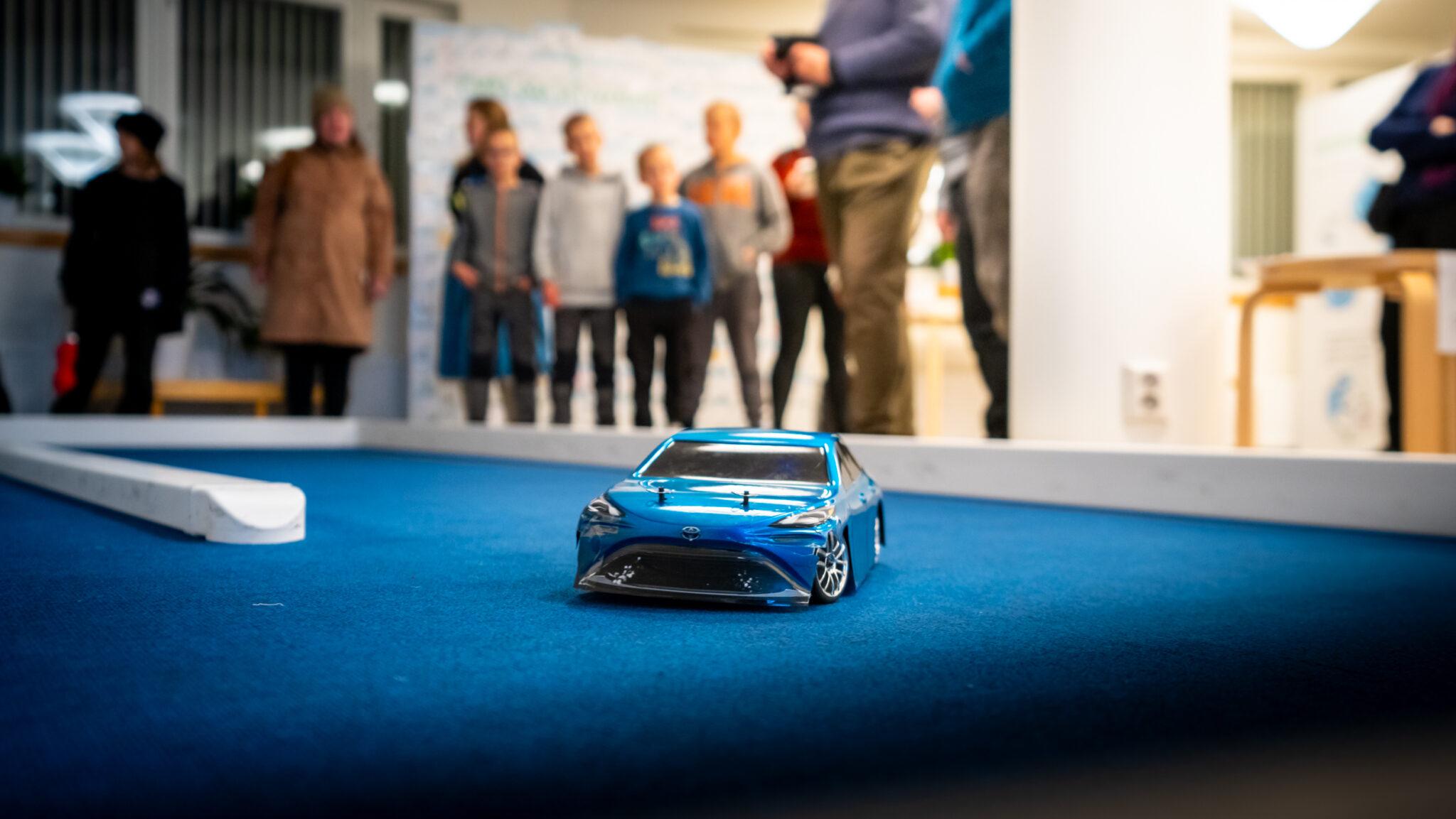 Hydrogen Grill & RC Car Race at Ruusupuisto Square - Aalto2